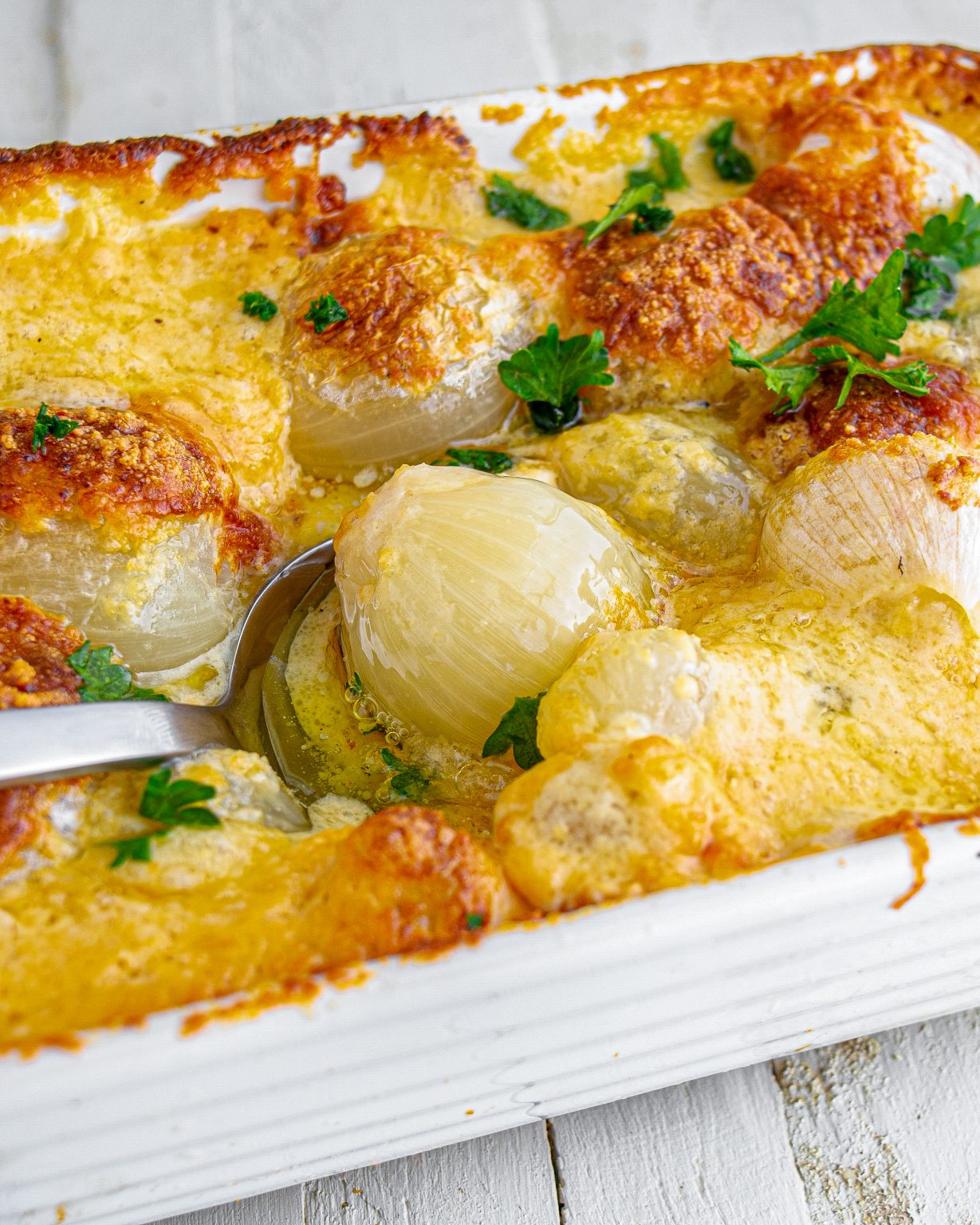 Classic Creamed Pearl Onion - CheekyKitchen