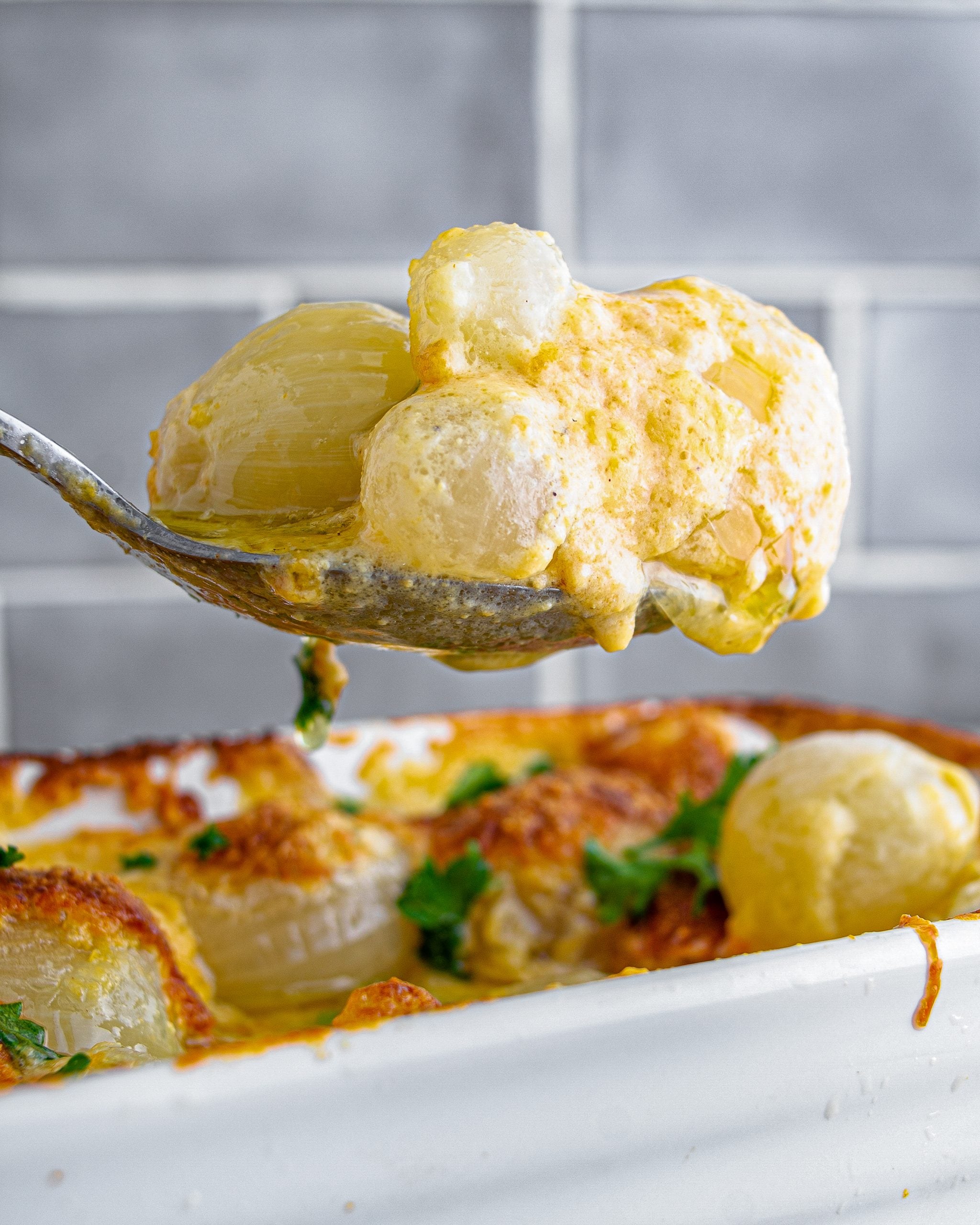 Classic Creamed Pearl Onion - CheekyKitchen