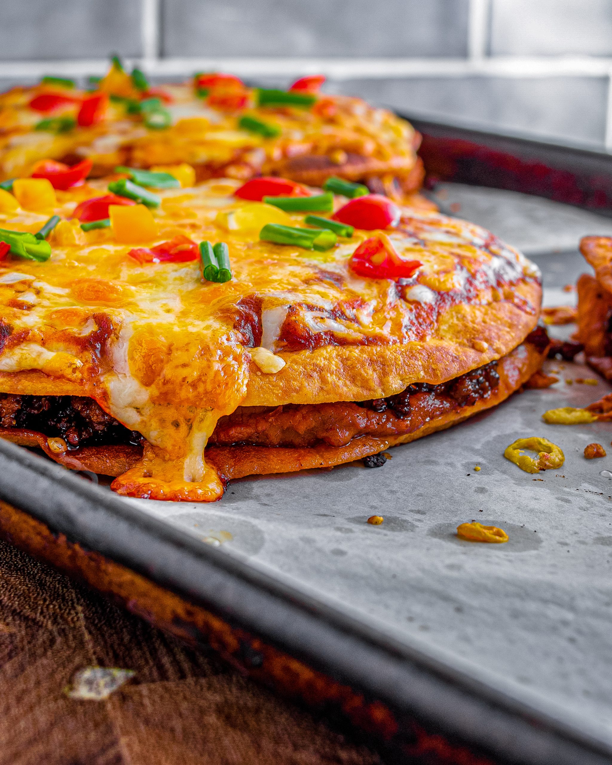 Copycat Taco Bell Mexican Pizza - CheekyKitchen