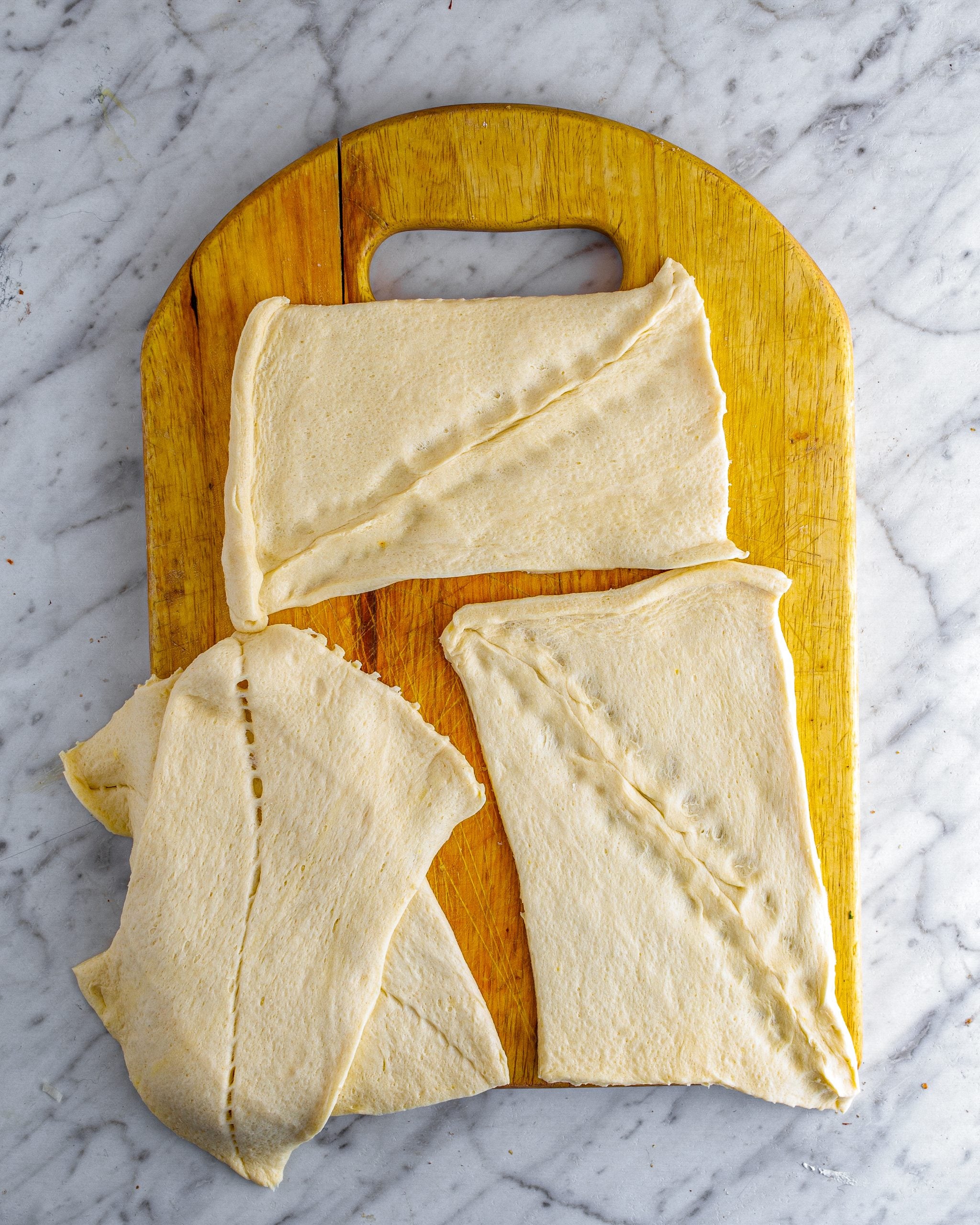 Cream Cheese Chicken Croissants - CheekyKitchen