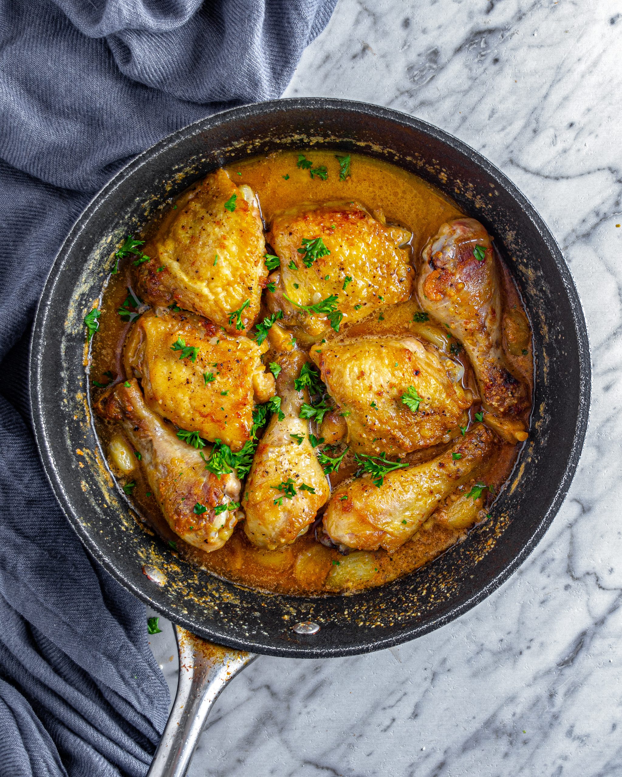 Creamy Garlic Butter Chicken - CheekyKitchen