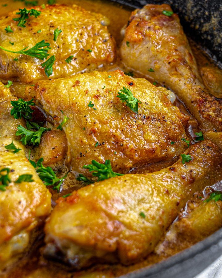 Creamy Garlic Butter Chicken - CheekyKitchen