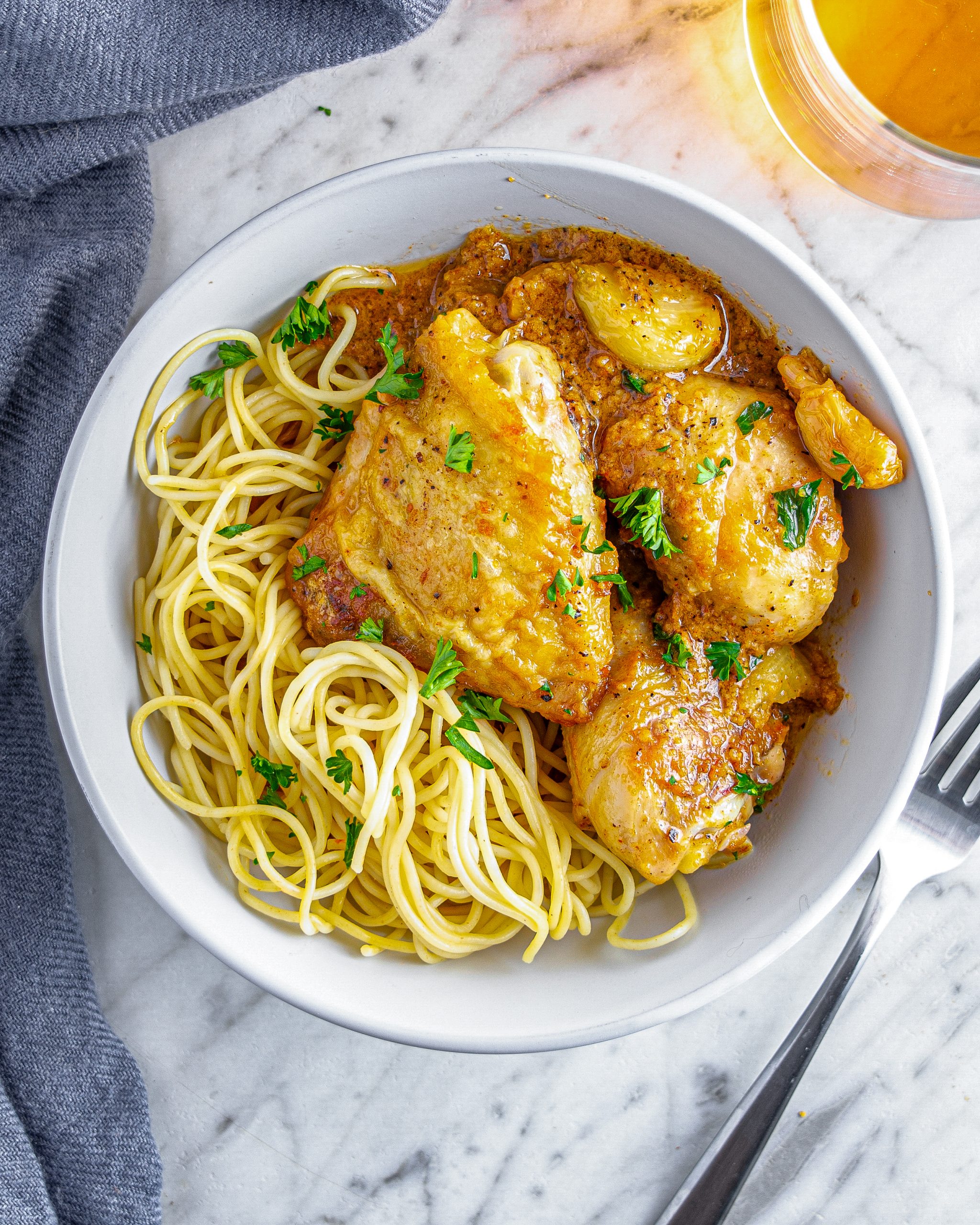 Creamy Garlic Butter Chicken - CheekyKitchen
