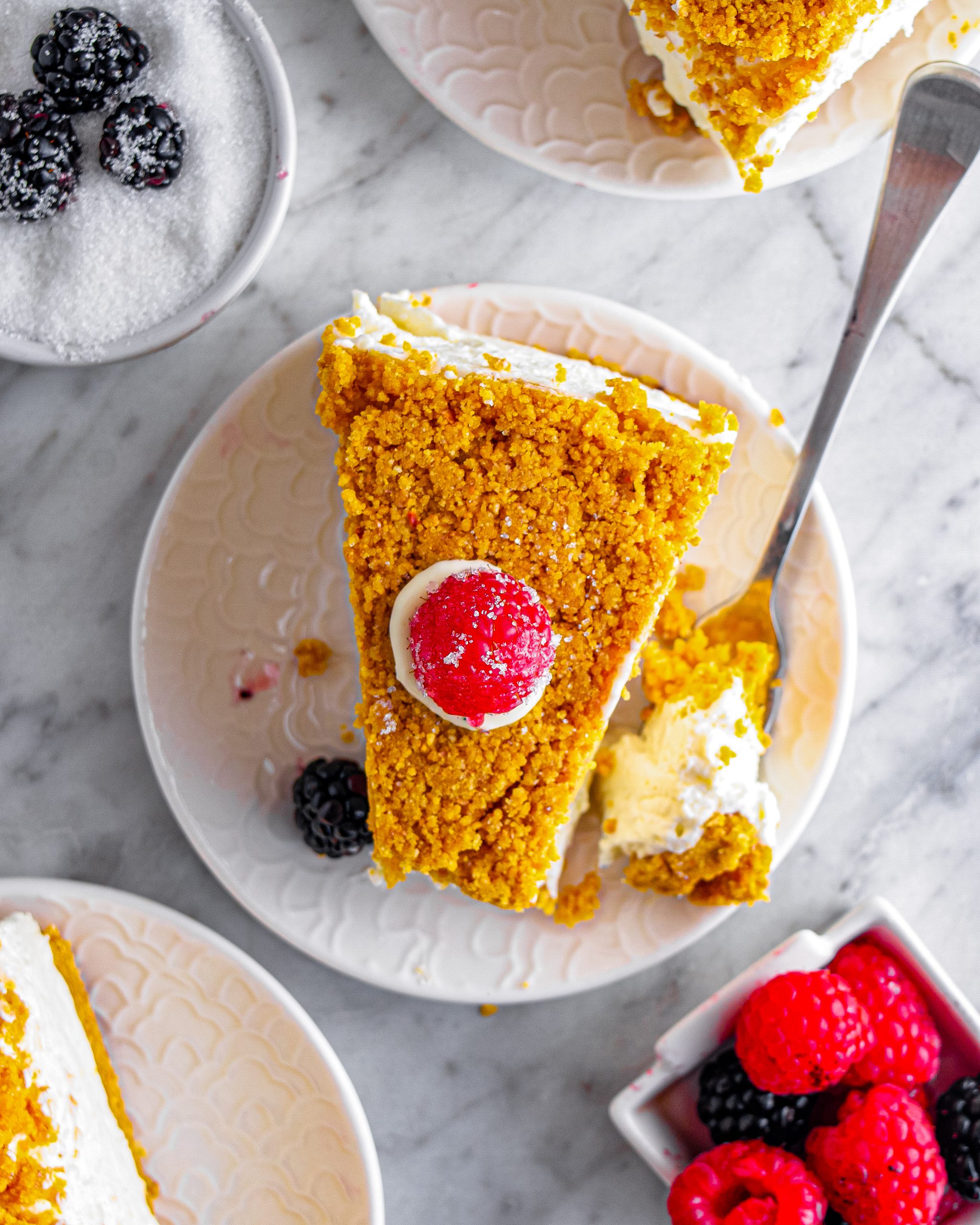 Double Crusted Cheesecake - CheekyKitchen