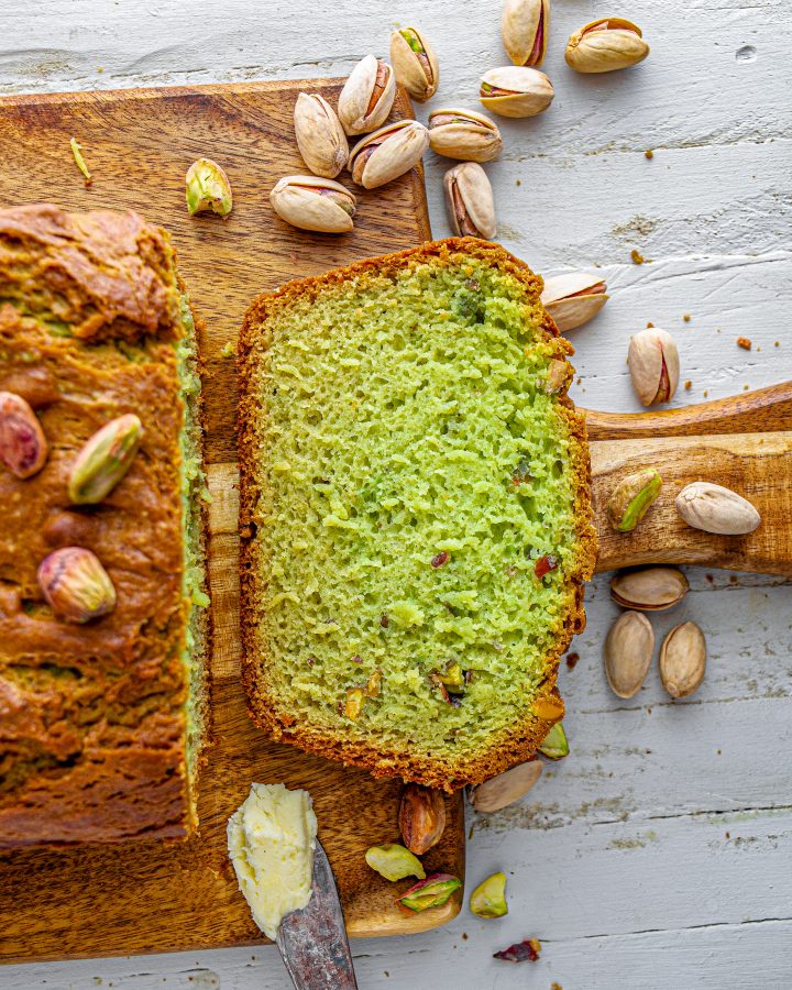 Pistachio Bread - CheekyKitchen