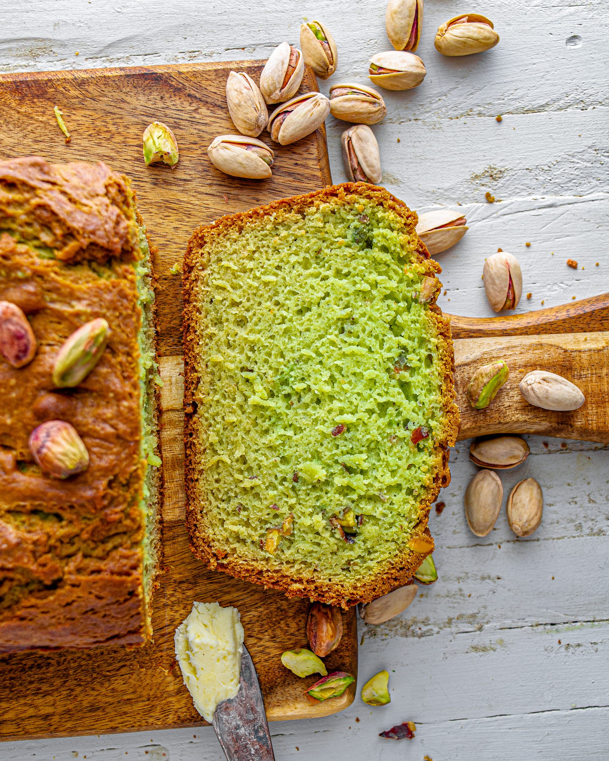 Pistachio Bread - CheekyKitchen