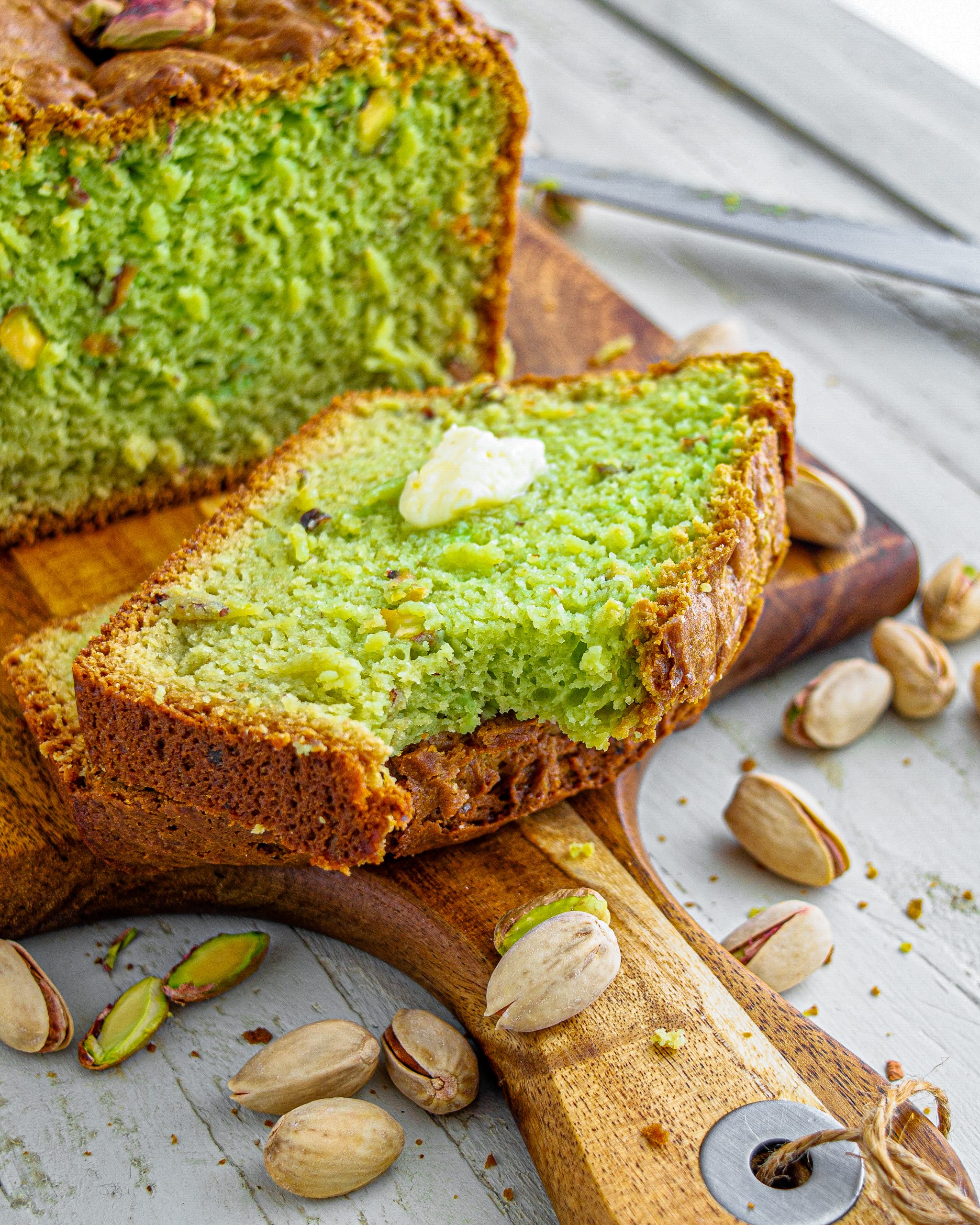 Pistachio Bread - CheekyKitchen