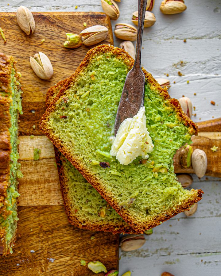 Pistachio Bread - CheekyKitchen