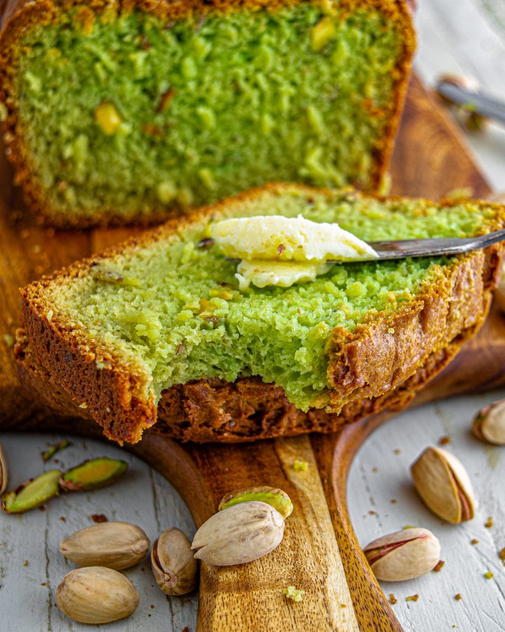 Pistachio Bread - CheekyKitchen