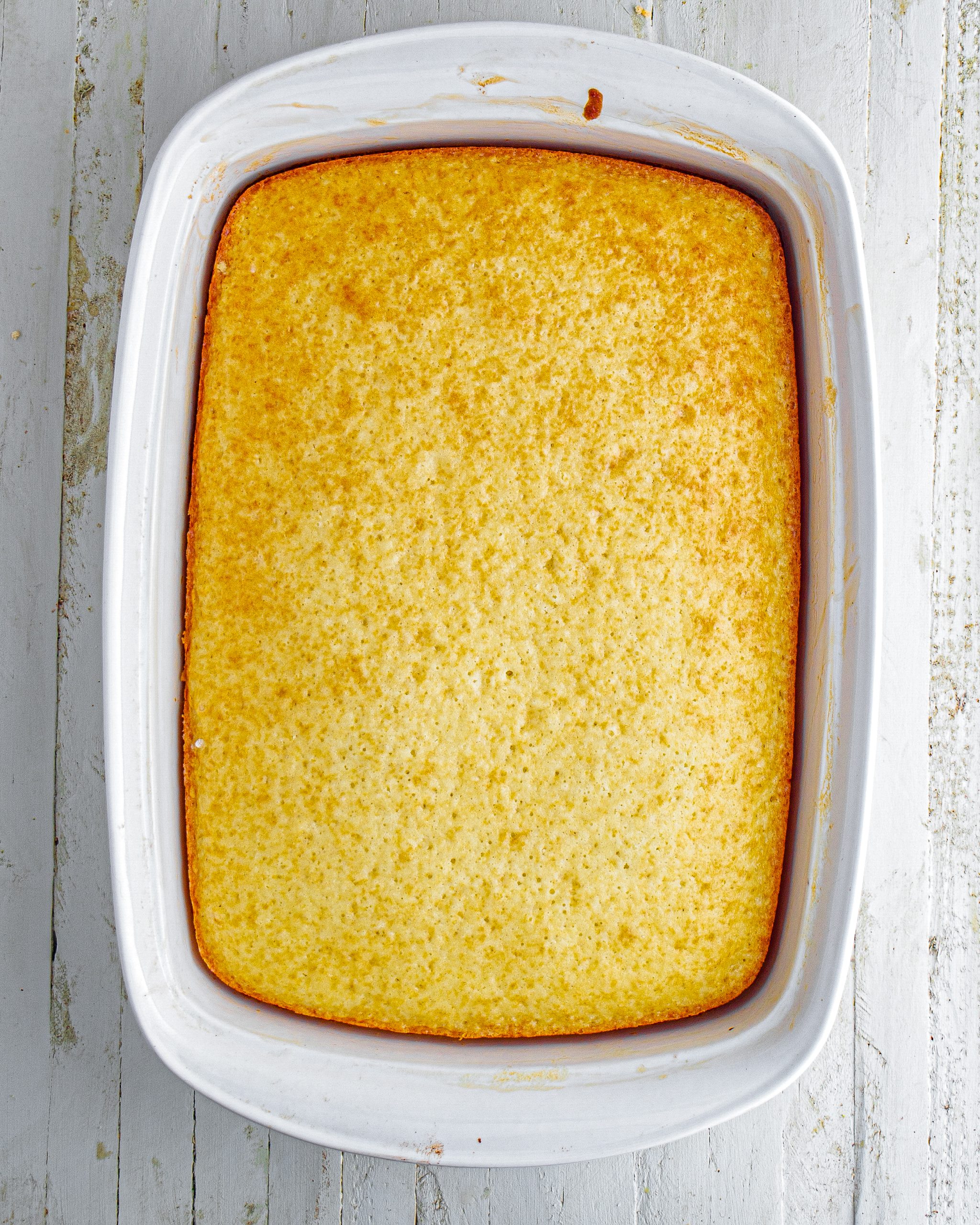 Key Lime Poke Cake - CheekyKitchen