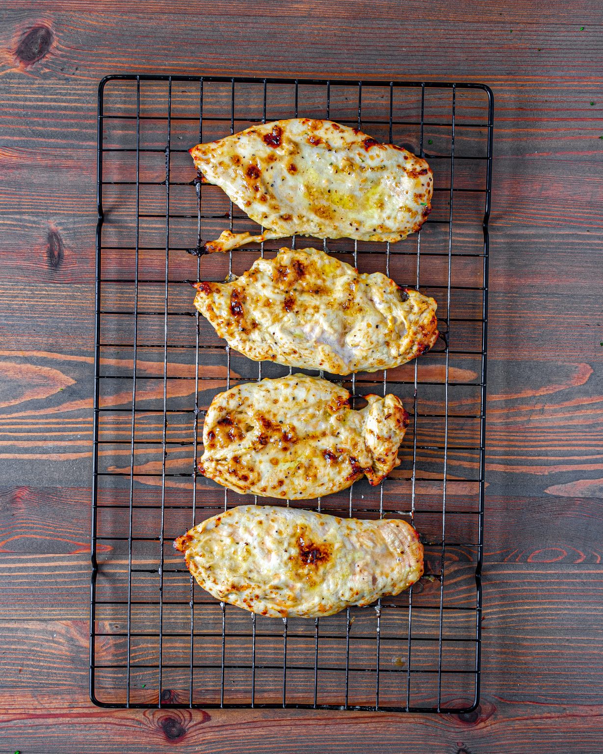 Longhorn Garlic Parmesan Crusted Chicken - CheekyKitchen