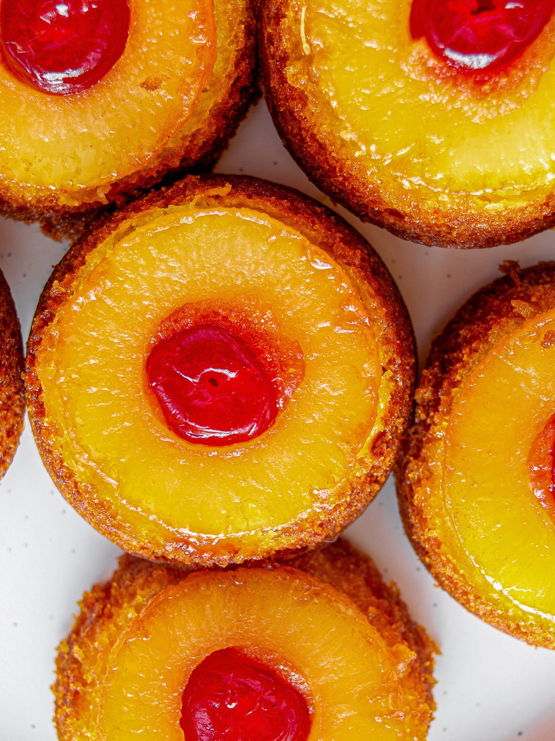 Mini pineapple upside-down cakes - CheekyKitchen