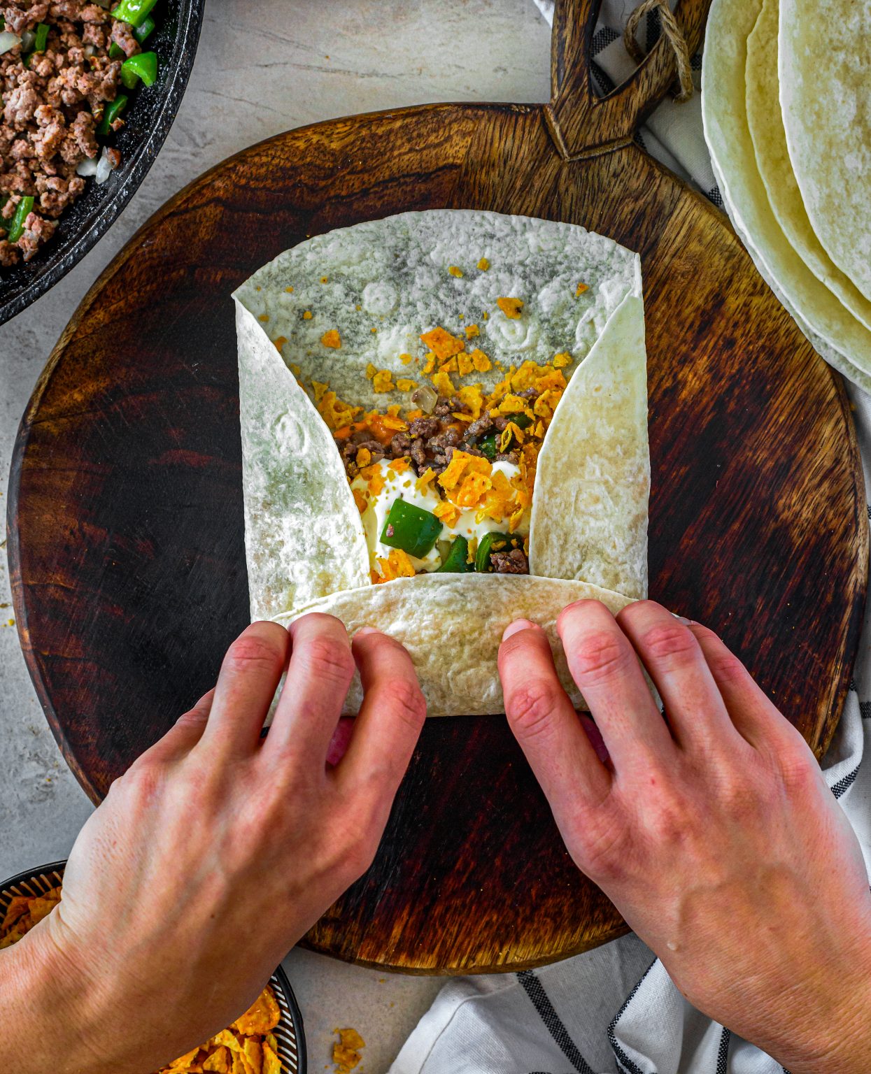 Nacho Egg Rolls - CheekyKitchen