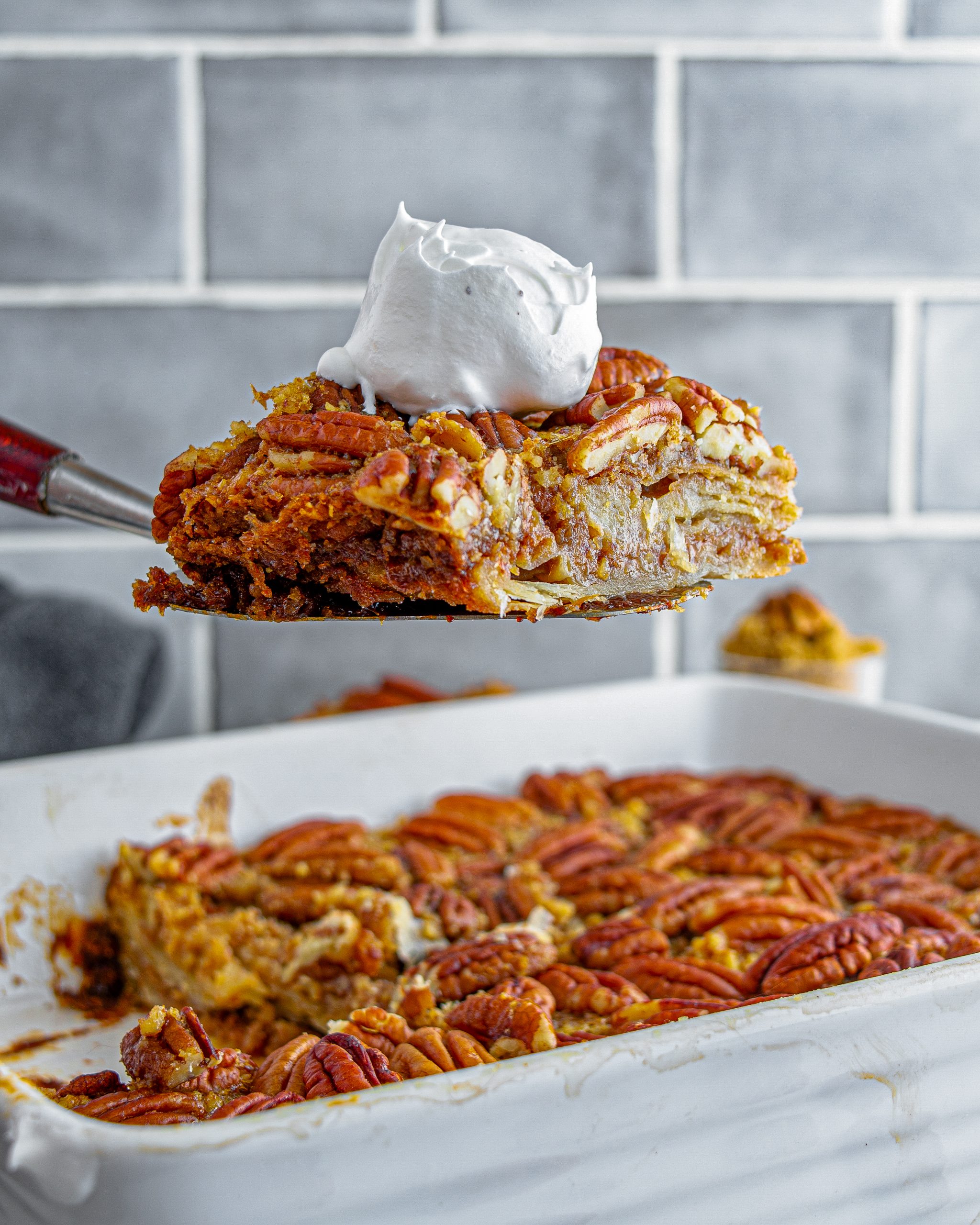 Pecan Pie Cobbler - CheekyKitchen
