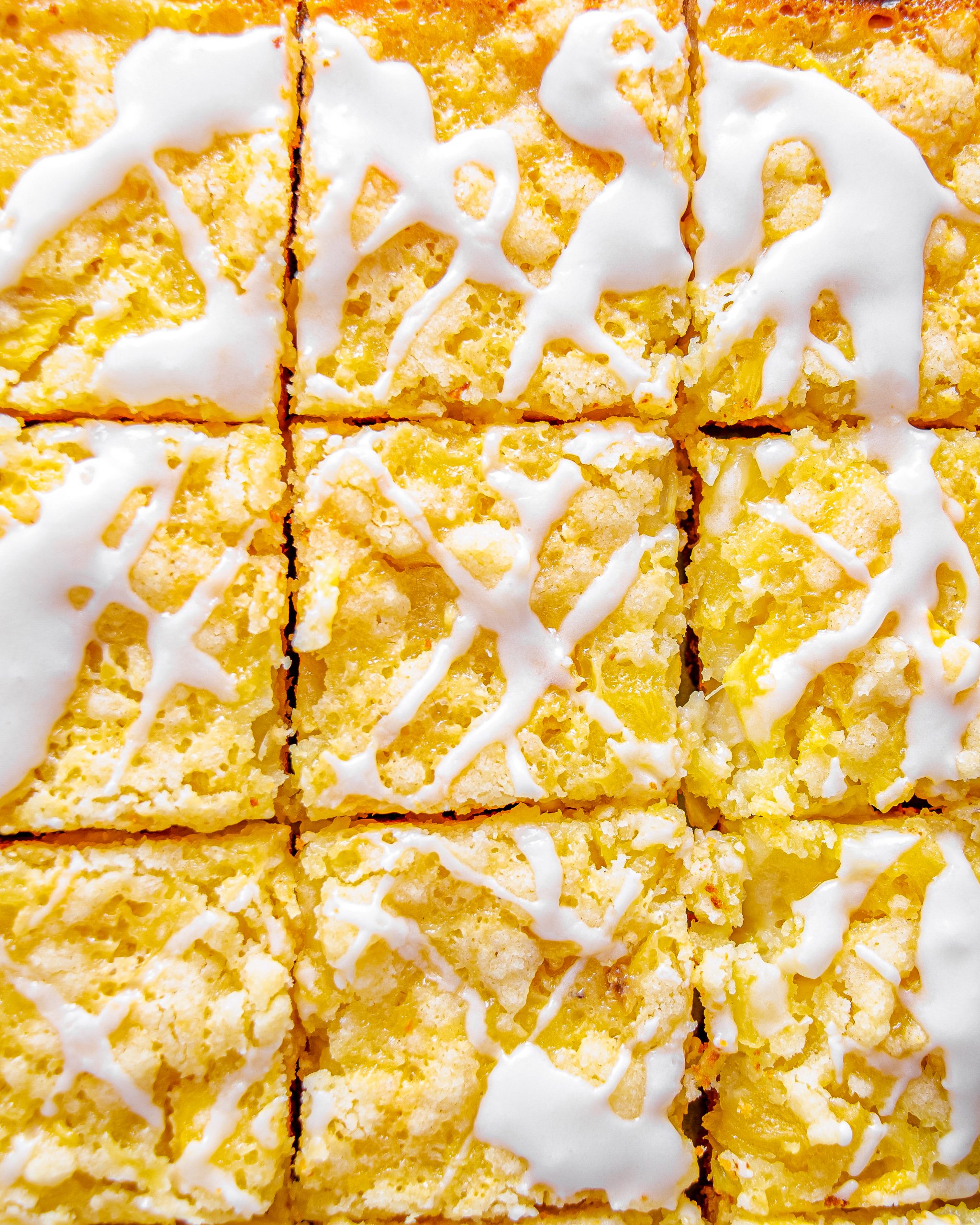 Pineapple Cake Bars - CheekyKitchen