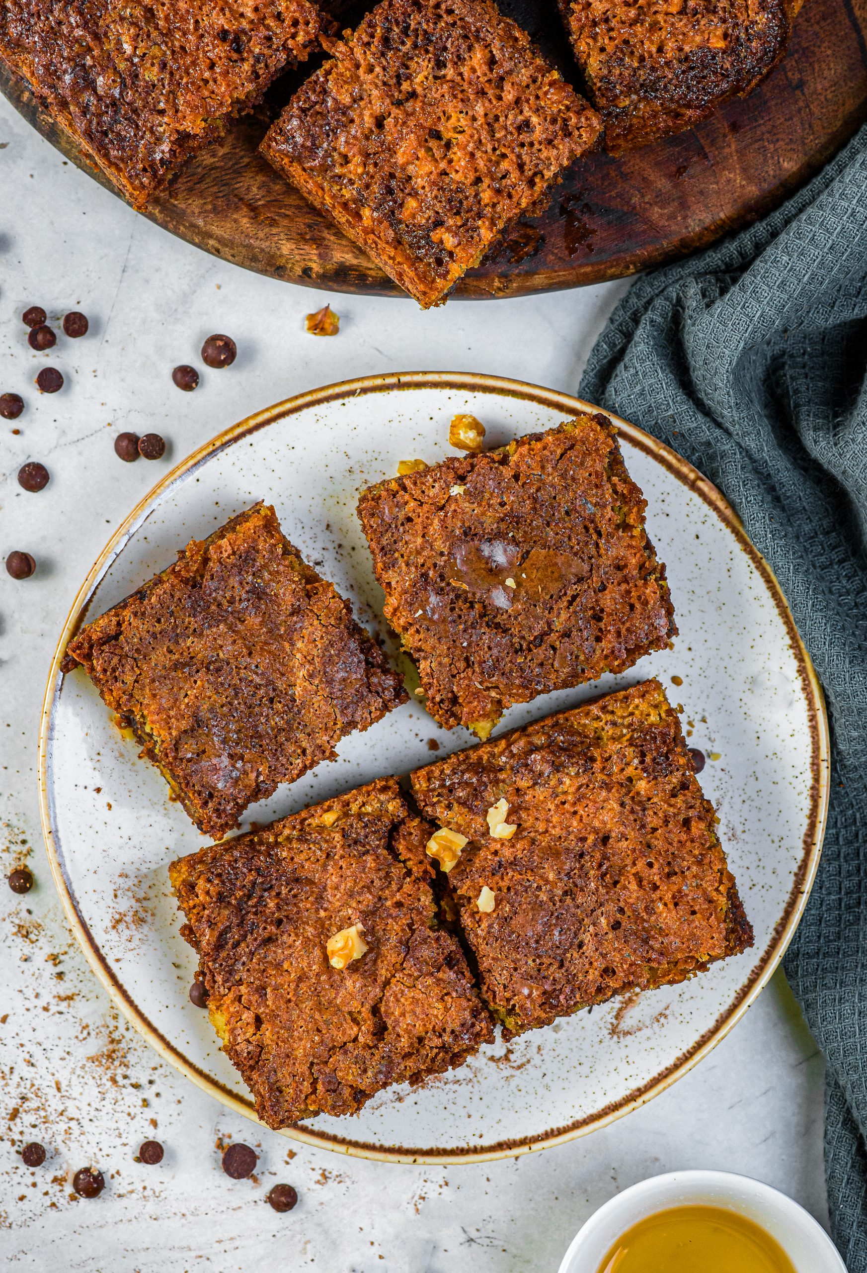 Pumpkin Brownie Recipe - CheekyKitchen