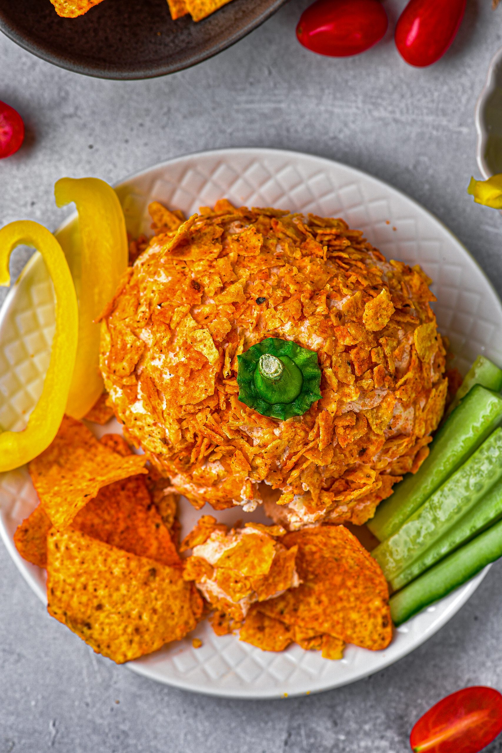 Pumpkin Cheese Ball - CheekyKitchen