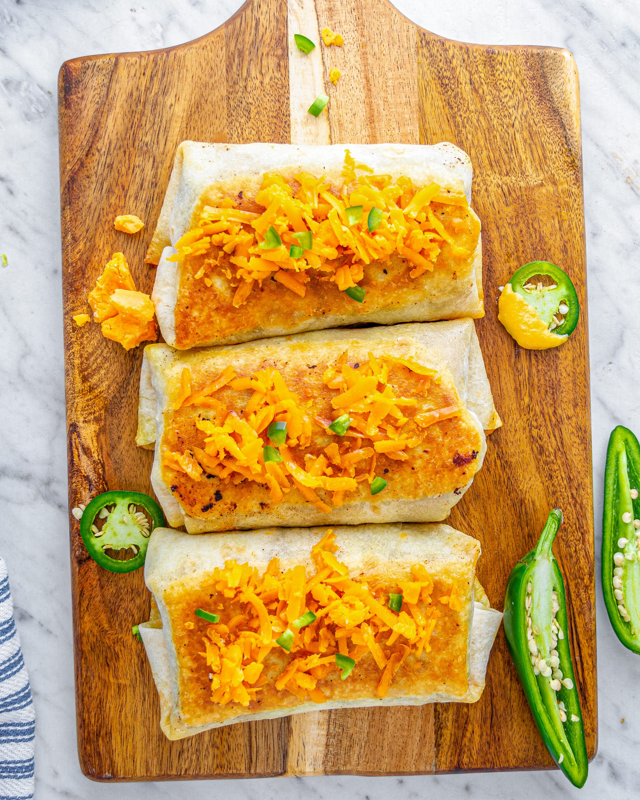Grilled Sloppy Joe Burritos - CheekyKitchen