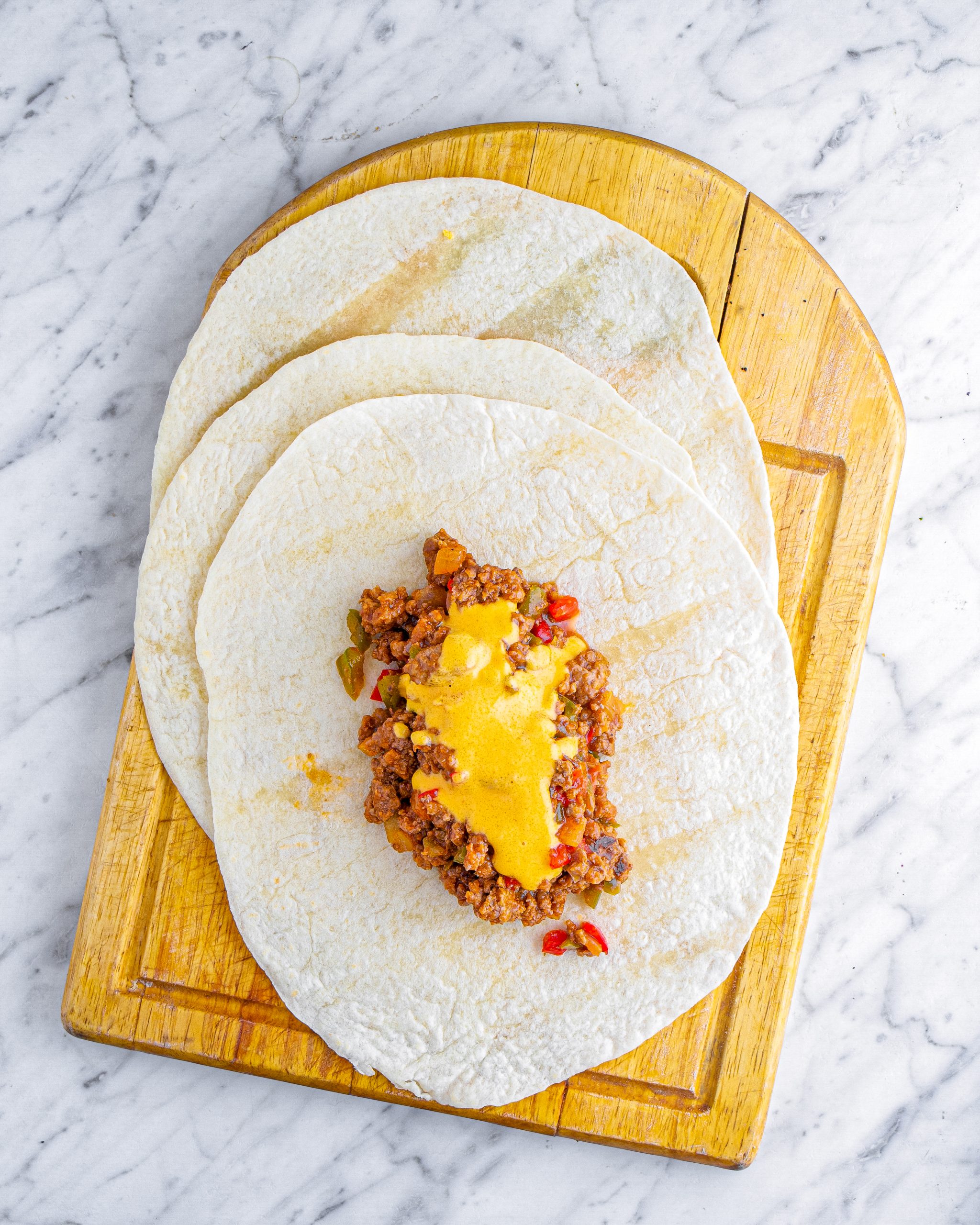 Grilled Sloppy Joe Burritos - CheekyKitchen