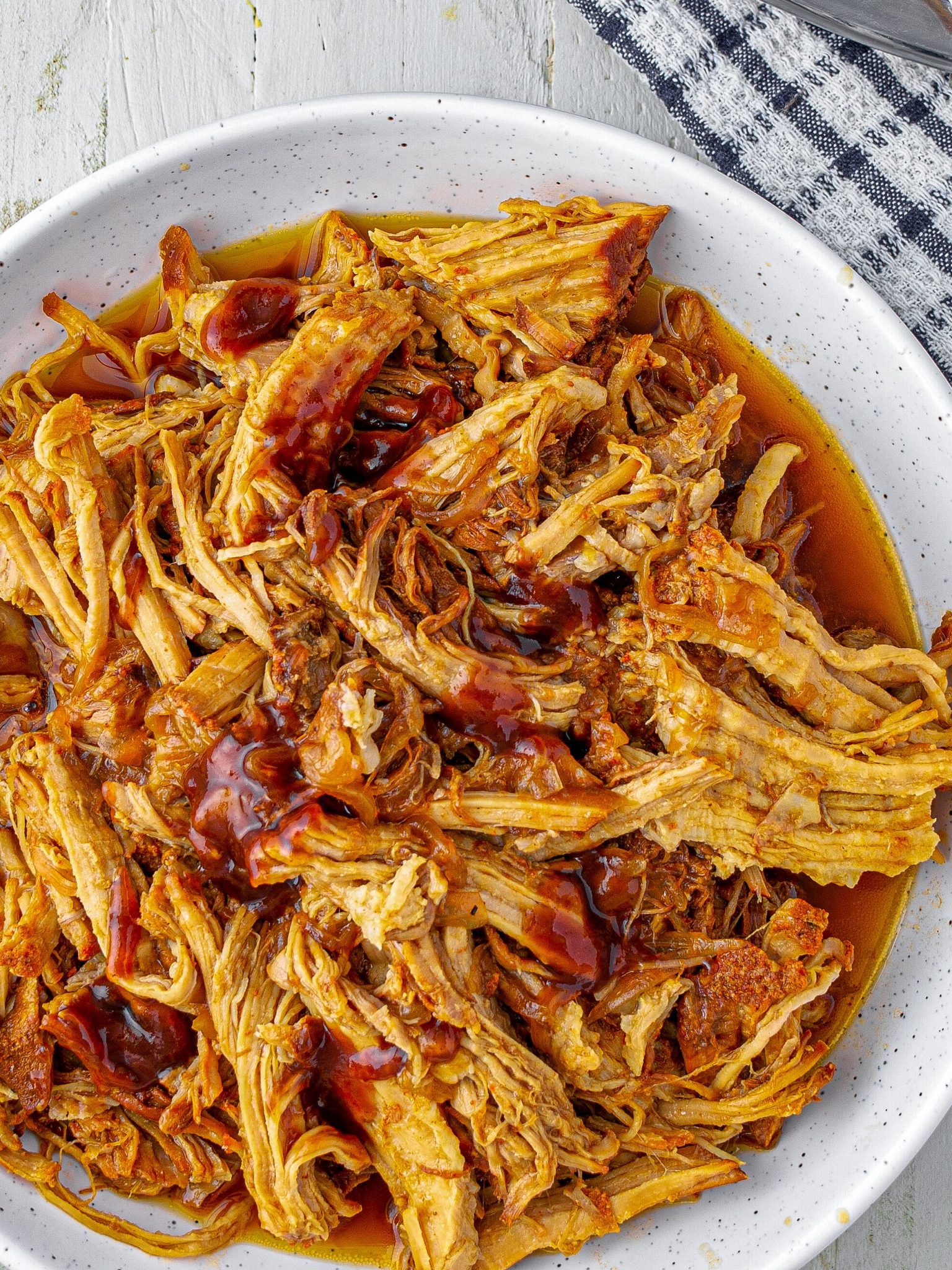 Slow Cooker Dr. Pepper Pulled Pork - CheekyKitchen