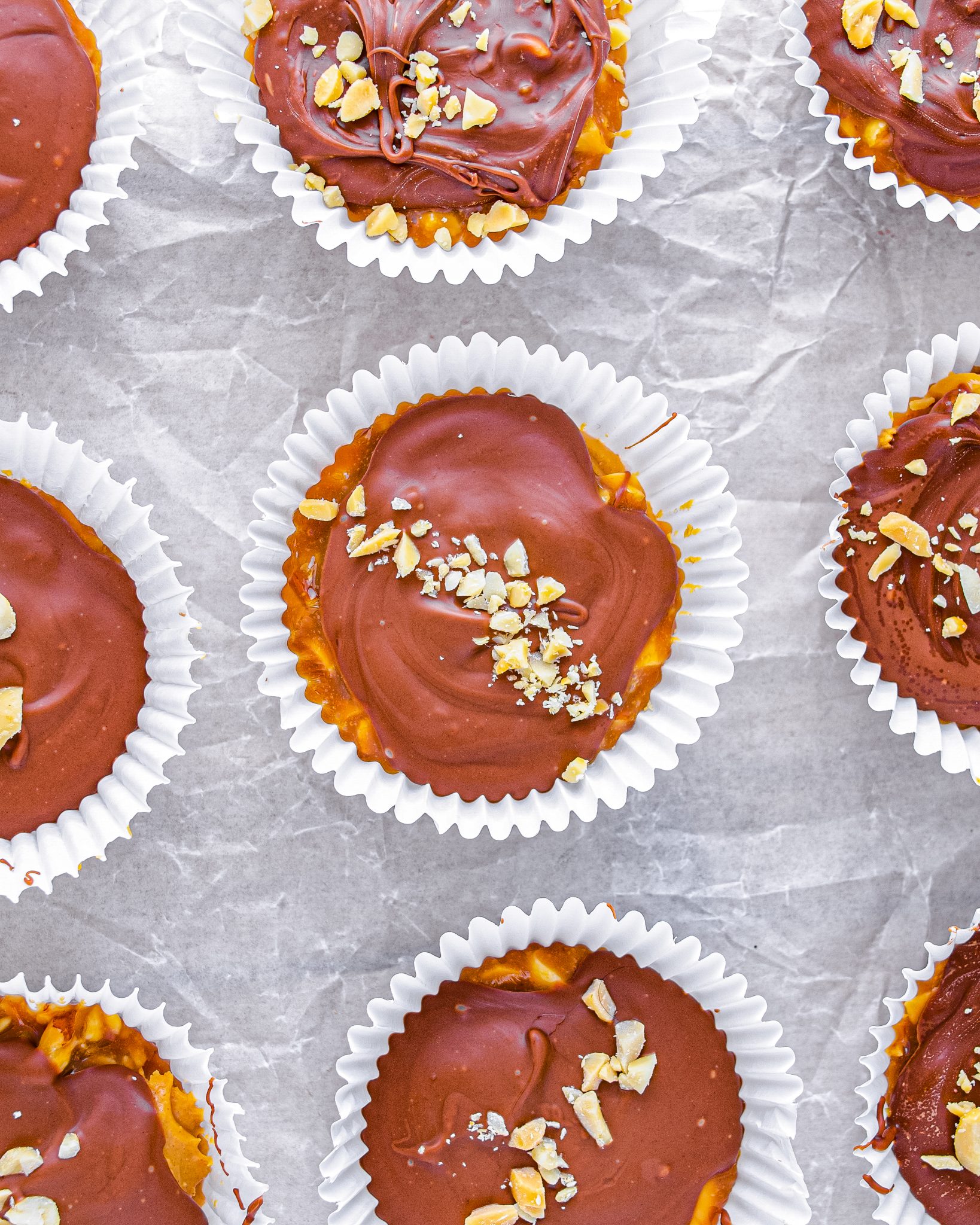 Snickers Snack Cups - CheekyKitchen