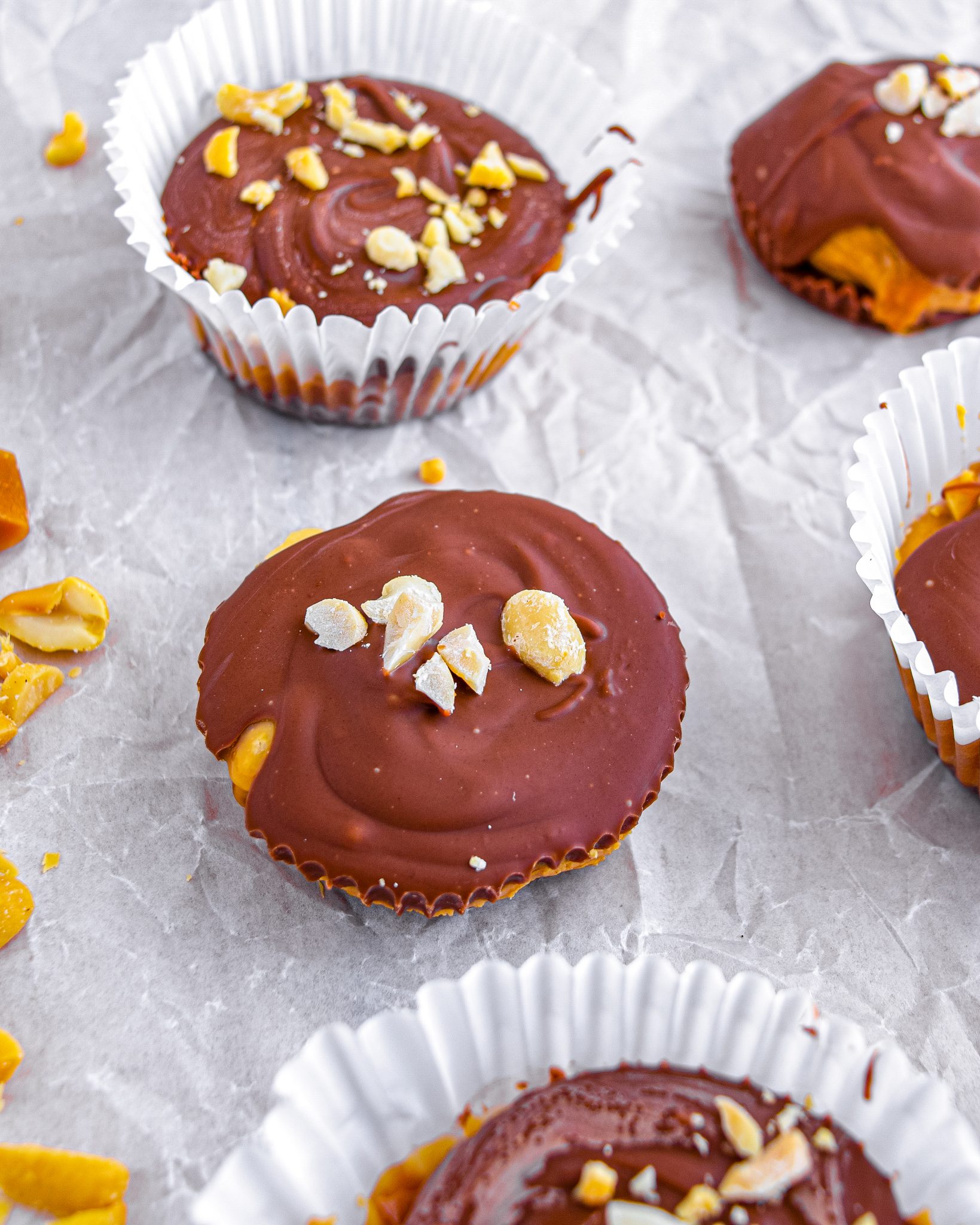 Snickers Snack Cups - CheekyKitchen