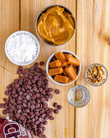 Snickers Snack Cups - CheekyKitchen