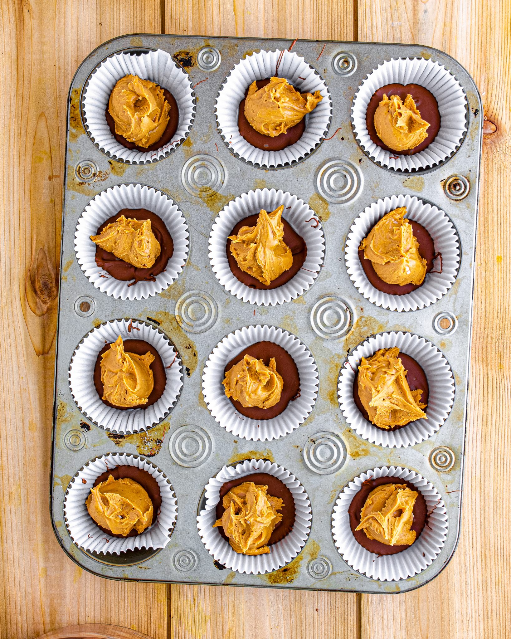 Snickers Snack Cups - CheekyKitchen