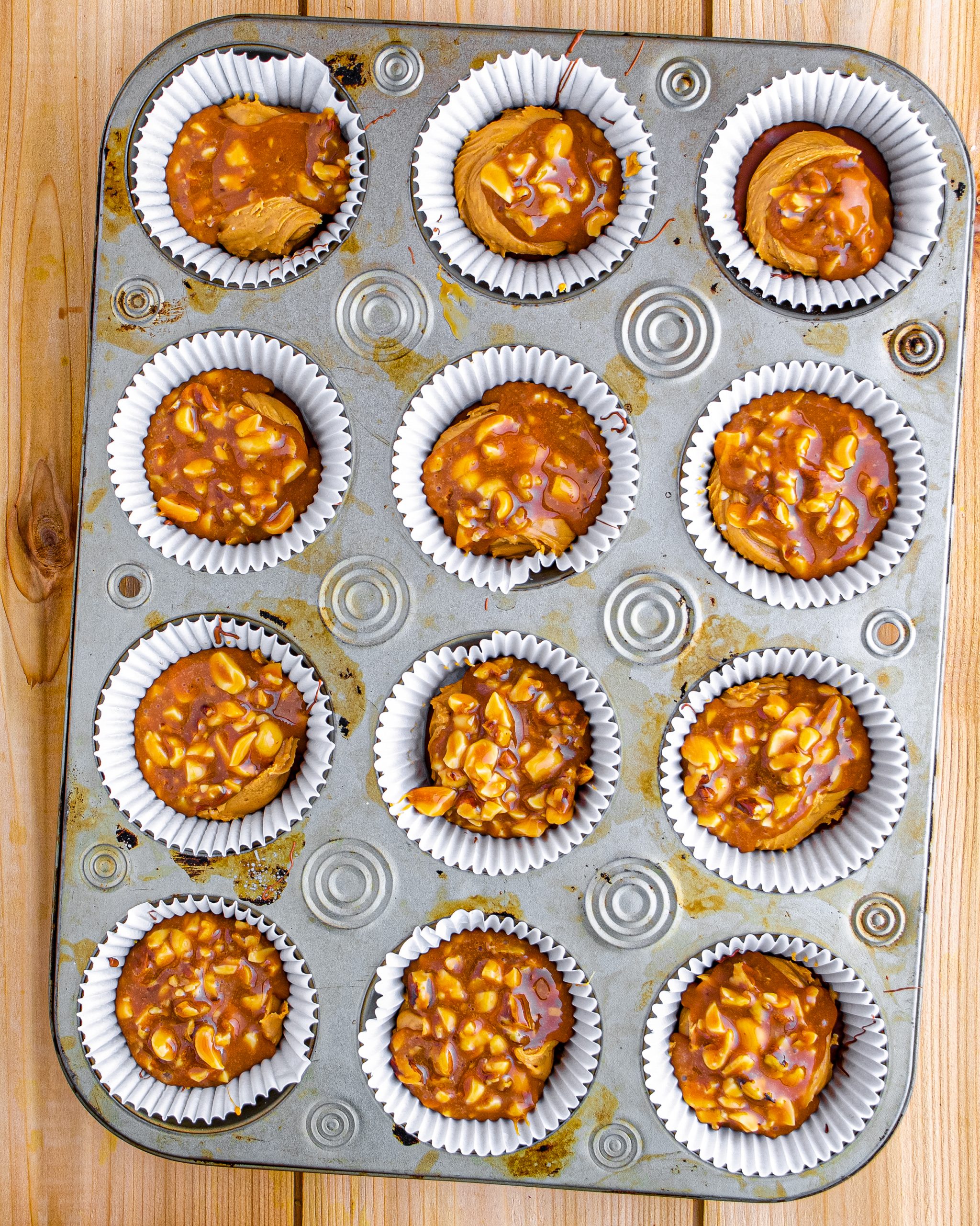 Snickers Snack Cups - CheekyKitchen