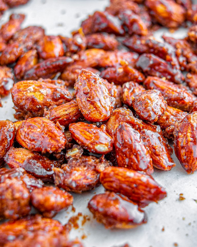 Spiced Roasted Almonds - CheekyKitchen