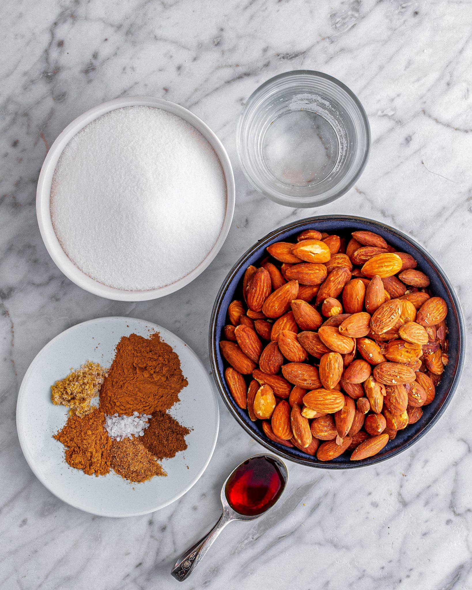 Spiced Roasted Almonds - CheekyKitchen