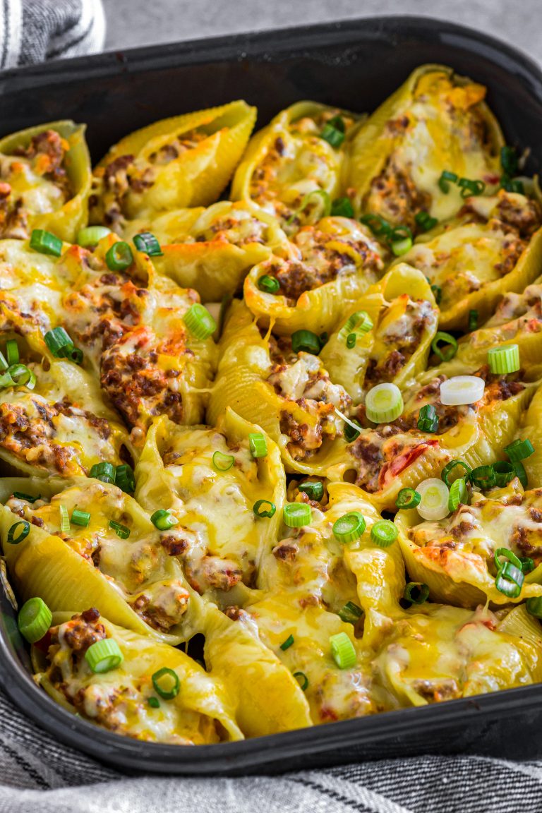 Taco Stuffed Shells - CheekyKitchen