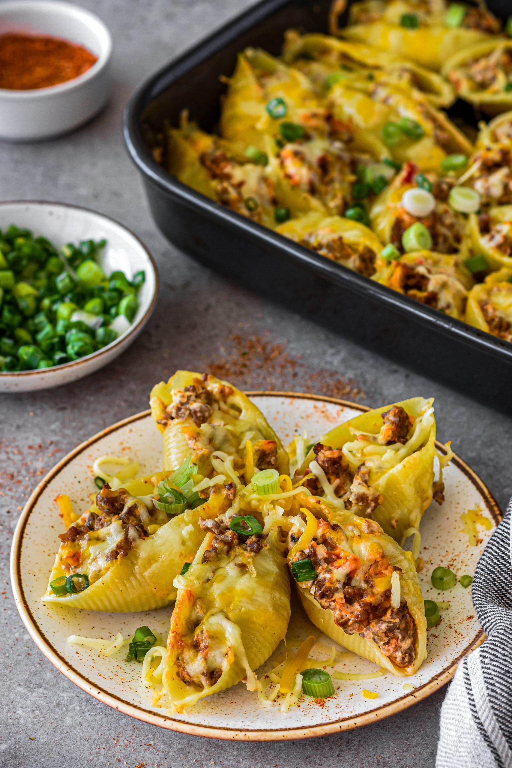 Taco Stuffed Shells - CheekyKitchen
