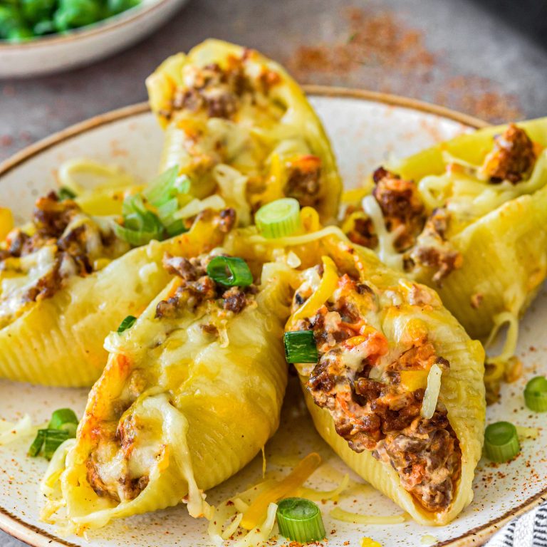 Taco Stuffed Shells - CheekyKitchen
